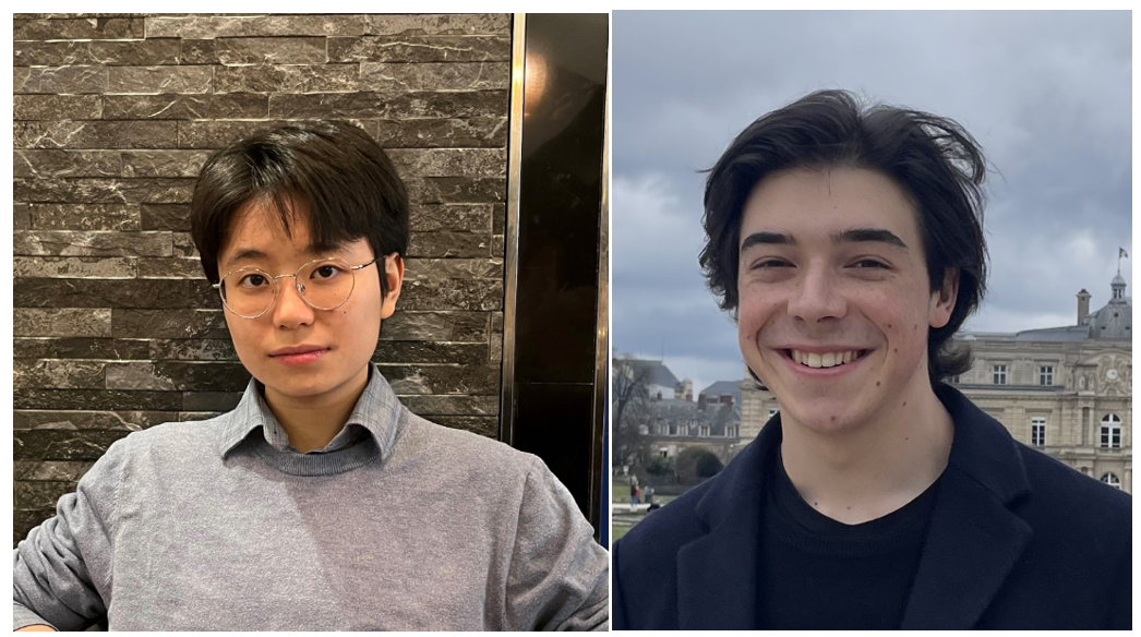 Hyaline Chen '25 and Ron Shvartsman '25 win 2025 PACM Undergraduate ...