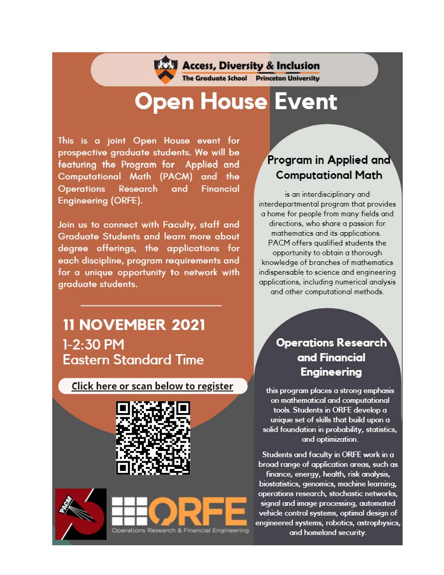 Open House for Prospective Graduate Students | The Program in Applied ...