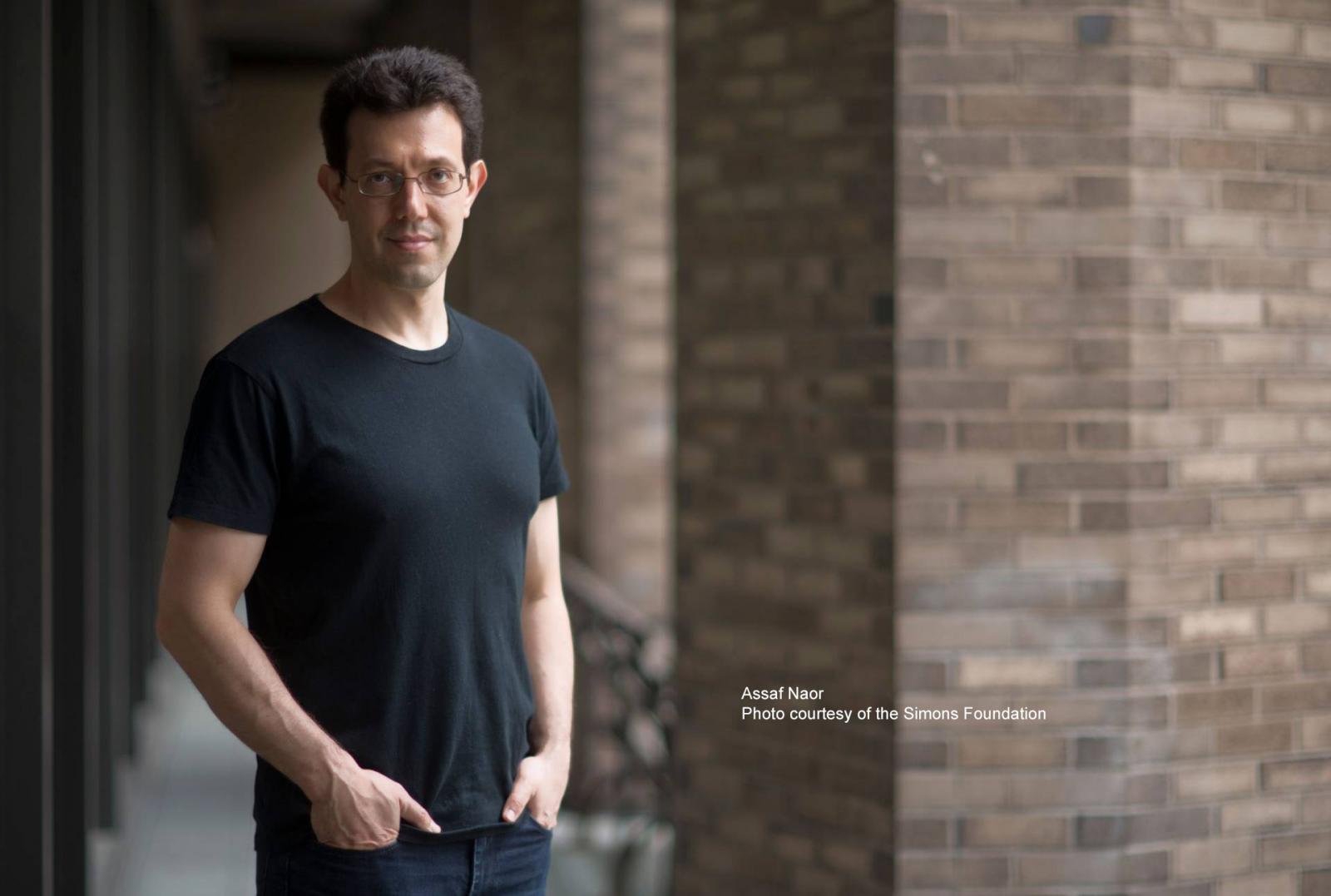 Assaf Naor wins Nemmers Prize in mathematics | The Program in Applied ...